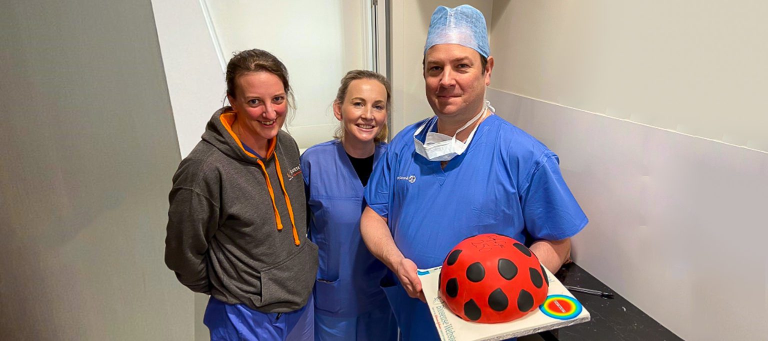 250 Cardiac Ablations for Prof Lyne with our QDOT Micro Catheter