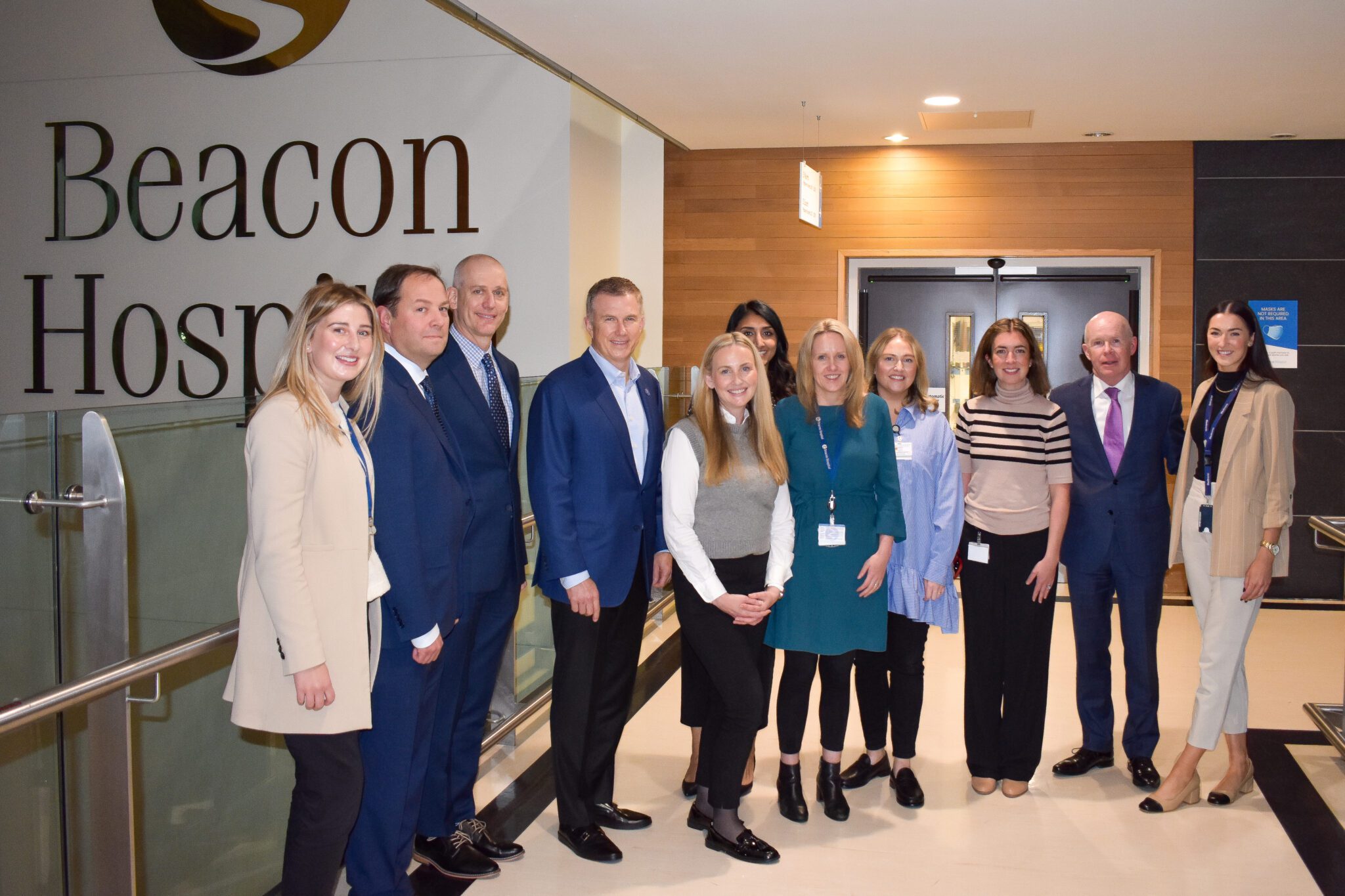 Beacon Hospital Welcomes Medtronic CEO Geoff Martha